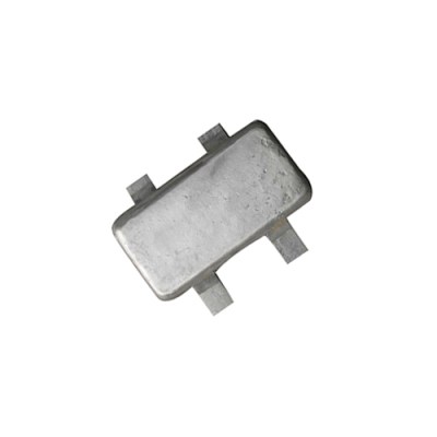 Slender Stand-Off Aluminum Anode with Cranked Flat Bar Insert ...