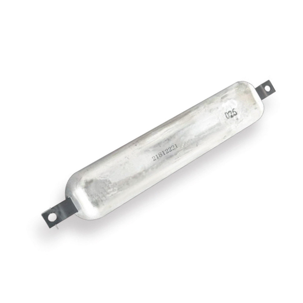 Straight Aluminium Hull Anode with Single Strap - Jennings Anodes UK
