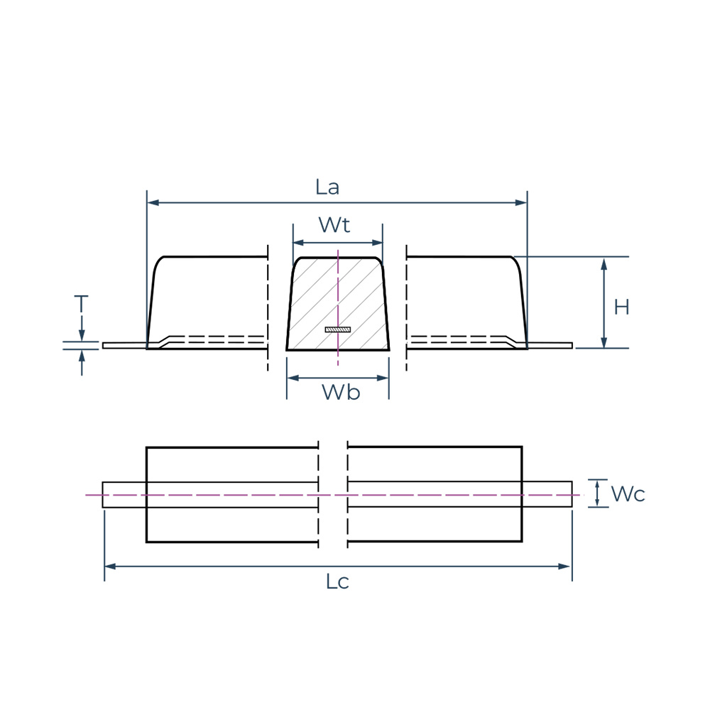 Flush-Mounted Aluminum Slender Anode with Flat Bar Insert - Jennings ...