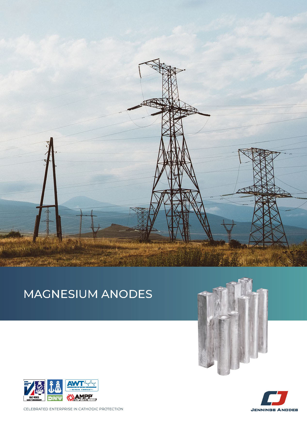 Magnesium Anode (D Type) - Jennings Anodes UK