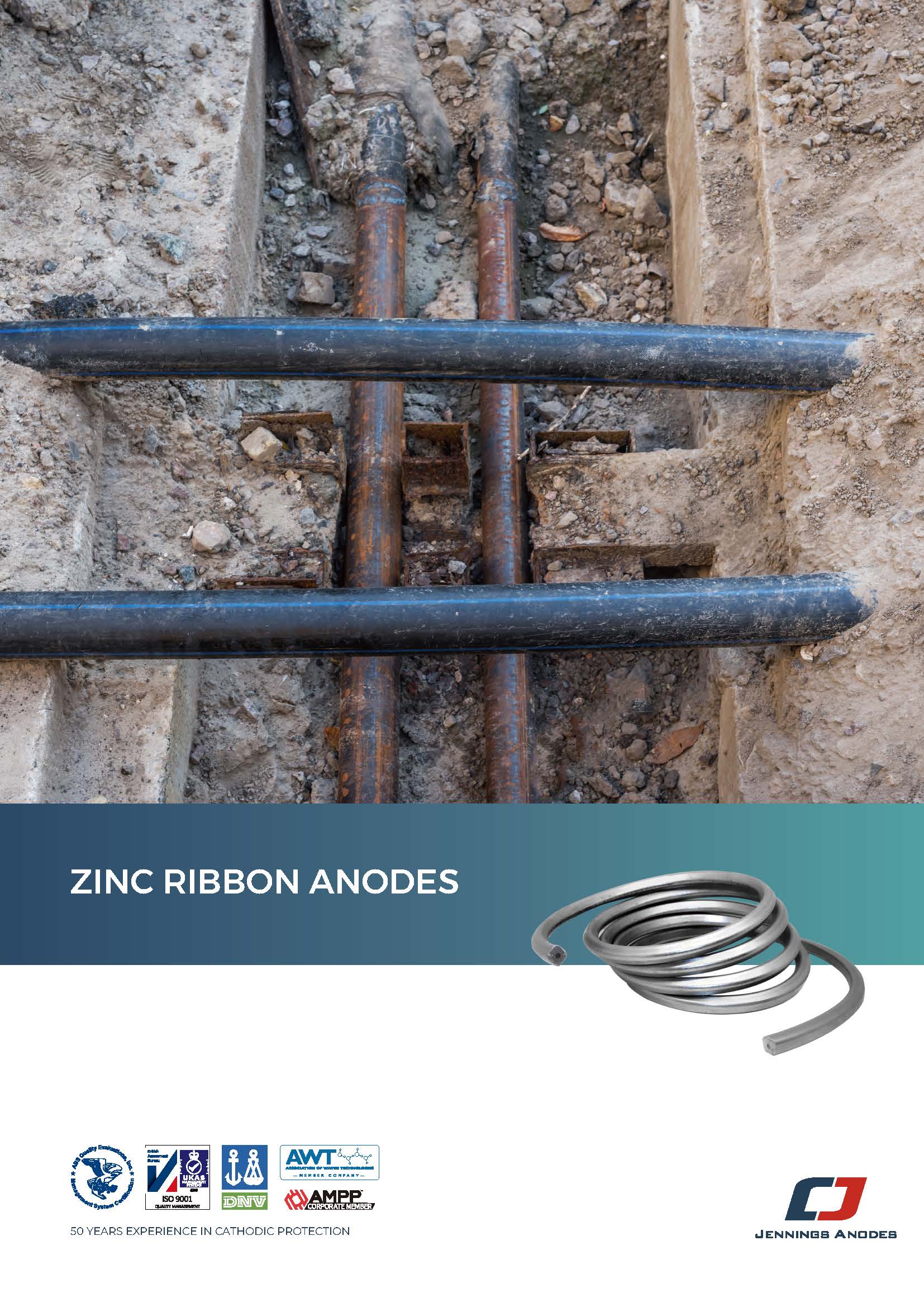 Zinc Ribbon Anode - Jennings Anodes UK